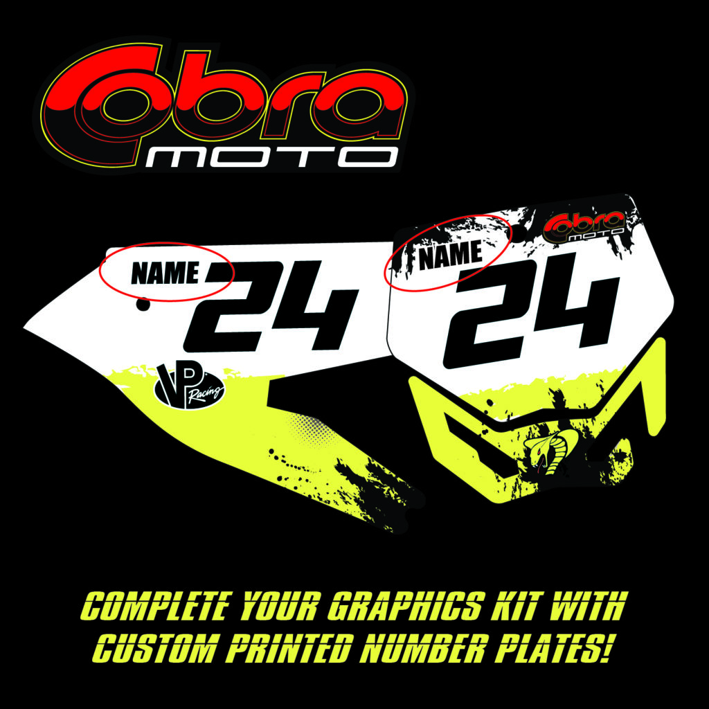 Custom Number Plates – Cobra MOTO